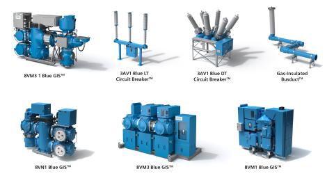 Blue high-voltage products